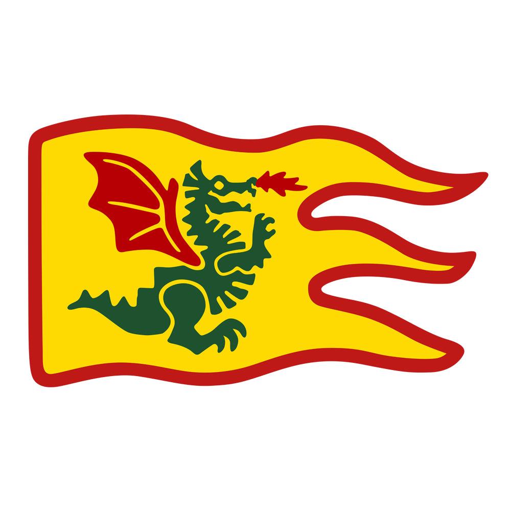 Dragon Masters Flag Decal – Brick Monarch Shop