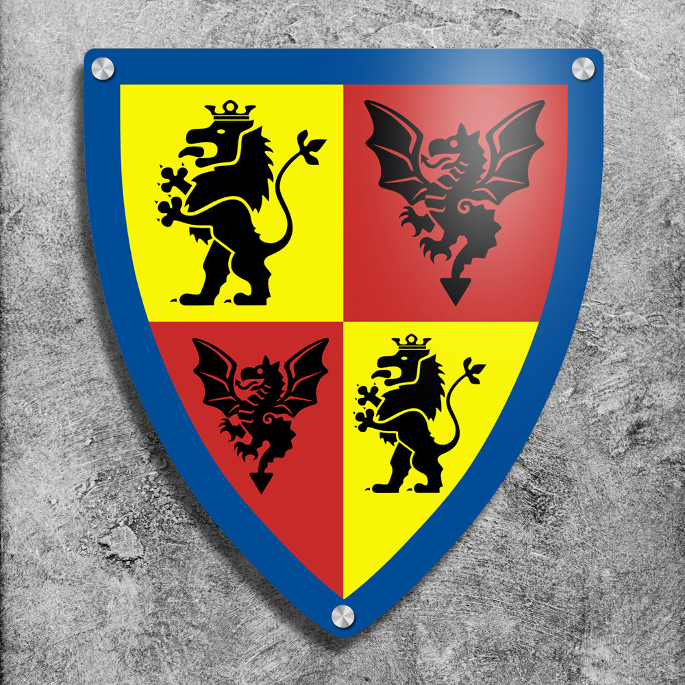 Castle 1991 Shield Wall Sign – Brick Monarch Shop