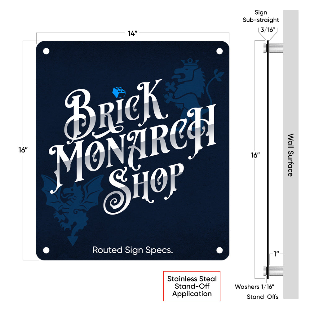 Master Builder Wall Sign – Brick Monarch Shop