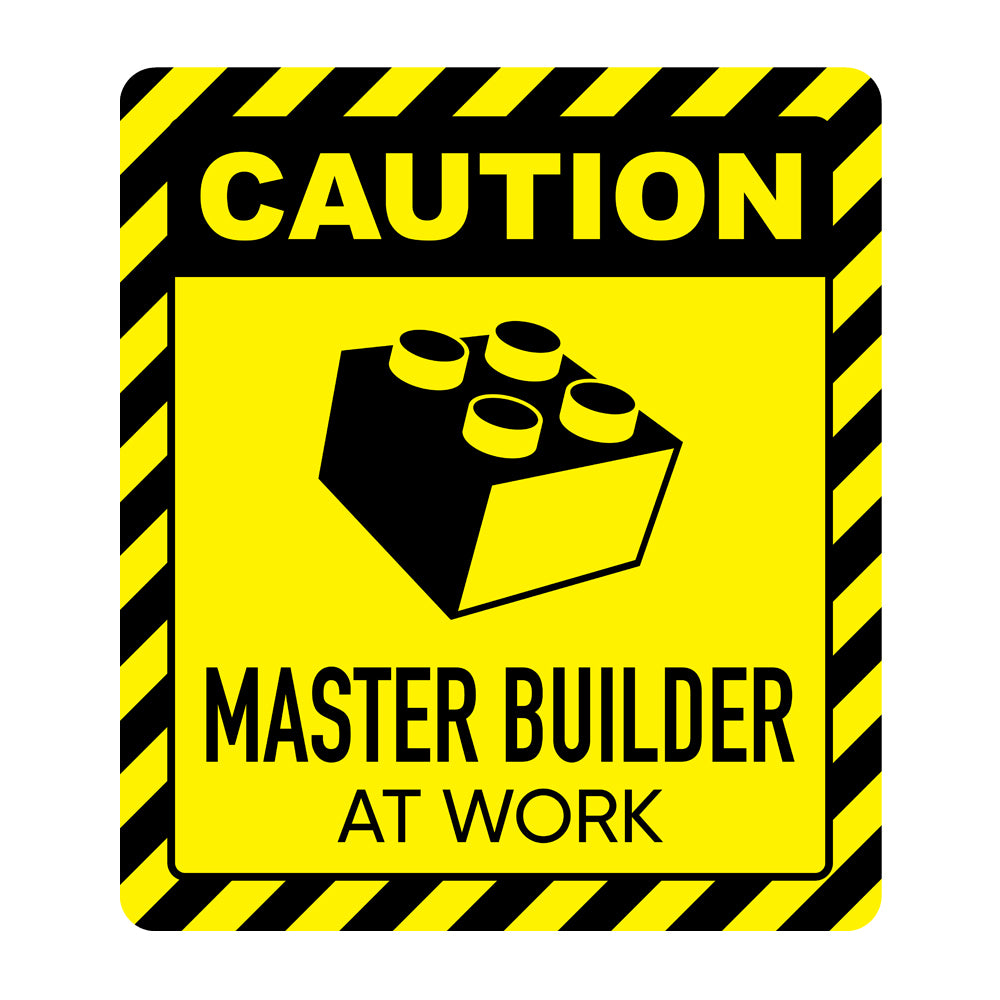 Master Builder Decal – Brick Monarch Shop