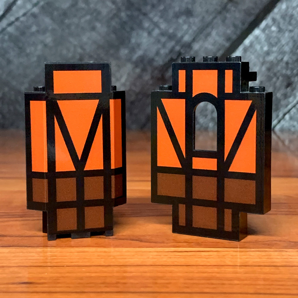 Classic Castle Tudor Wall Decals Terracotta/Brown/Black – Brick Monarch ...